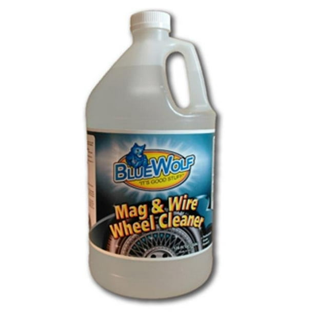 Blue Wolf Sales & Service BW-WWCG Mag & Wheel Cleaner Bottle - 1 gal ...