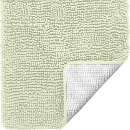 Gorilla Grip Bath Rug, 70x24, Thick Soft Absorbent Chenille Rubber ...