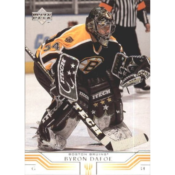 2001-02 Upper Deck #18 Byron Dafoe NHL Hockey Trading Card - Walmart.com