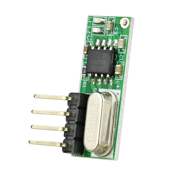 Módulo receptor RF superheterodino 3.3V-5.5V DIY para Arduino UNO (315 ...