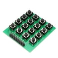 4x4 Matrix 16 Keypad Keyboard Module 16 Button Mcu - Walmart.com