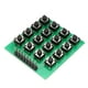 4x4 Matrix 16 Keypad Keyboard Module 16 Button Mcu - Walmart.com