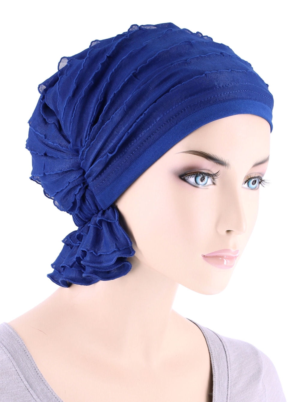 The Abbey Cap in Ruffle Royal Blue - Walmart.com