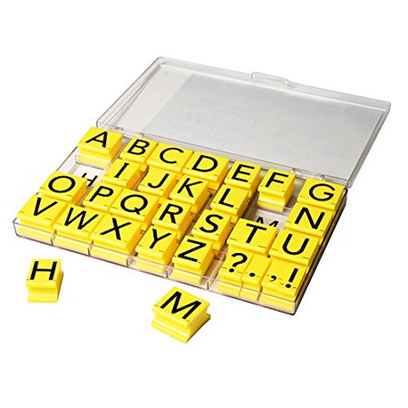 Educational Insights Alphabet Rubber Stamps Jumbo - Uppercase 1 ...