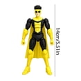Invincible Masked Mark 3D Printed Action Figure, Fully Articulated ...