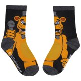 Five Nights at Freddy's Boys Kids FNAF Freddy and Chico Crew Socks 2 ...