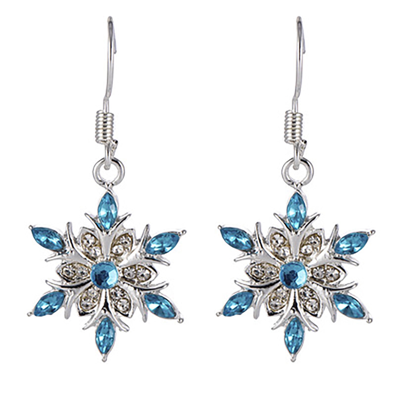 Click here for Wreesh Womens Snowflake Earrings Christmas Snowfla... prices