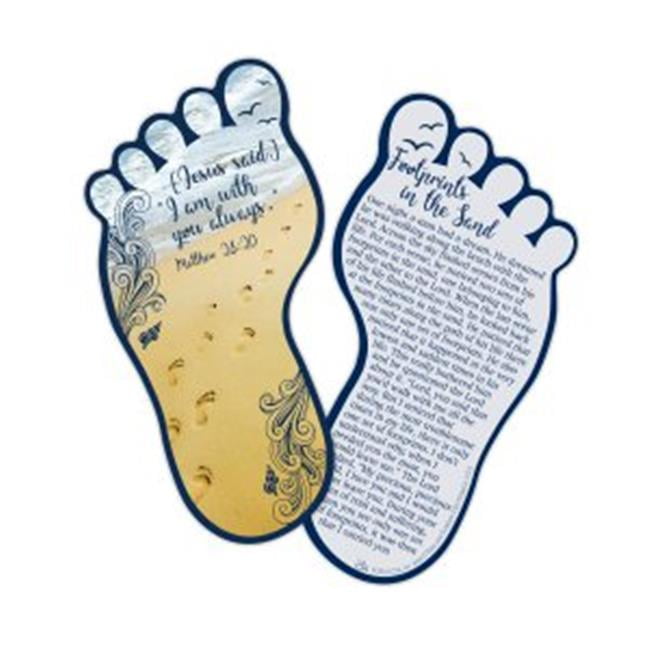 Christ to All 148251 Footprint Shape Bookmark - Walmart.com