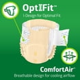 FitRight OptiFit Extra+ Briefs, with Leak Stop Guards, Adult Disposable ...