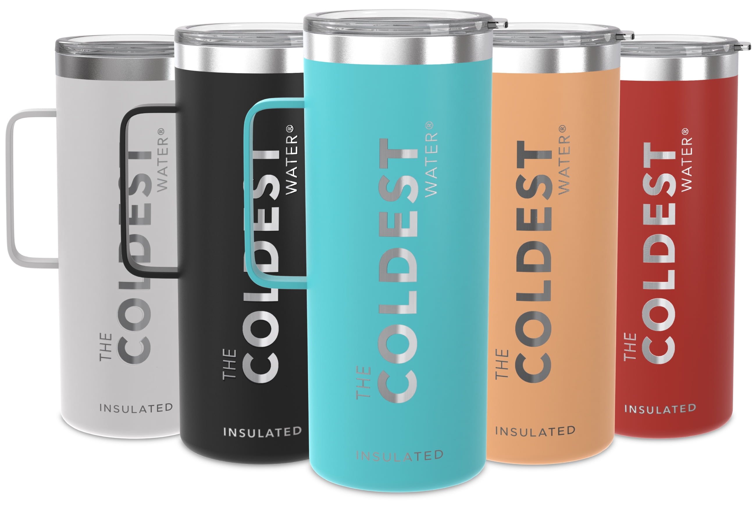 The Coldest Coffee Mug - Stainless Steel Super Insulated Travel Mug for ...