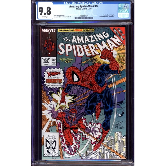 Amazing Spider-Man #327 - CGC 9.8 Comic Book - Walmart.com