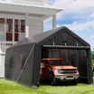 ShelterLogic 13x20ft Steel Garage-in-a-Box, Waterproof, UV Treated ...