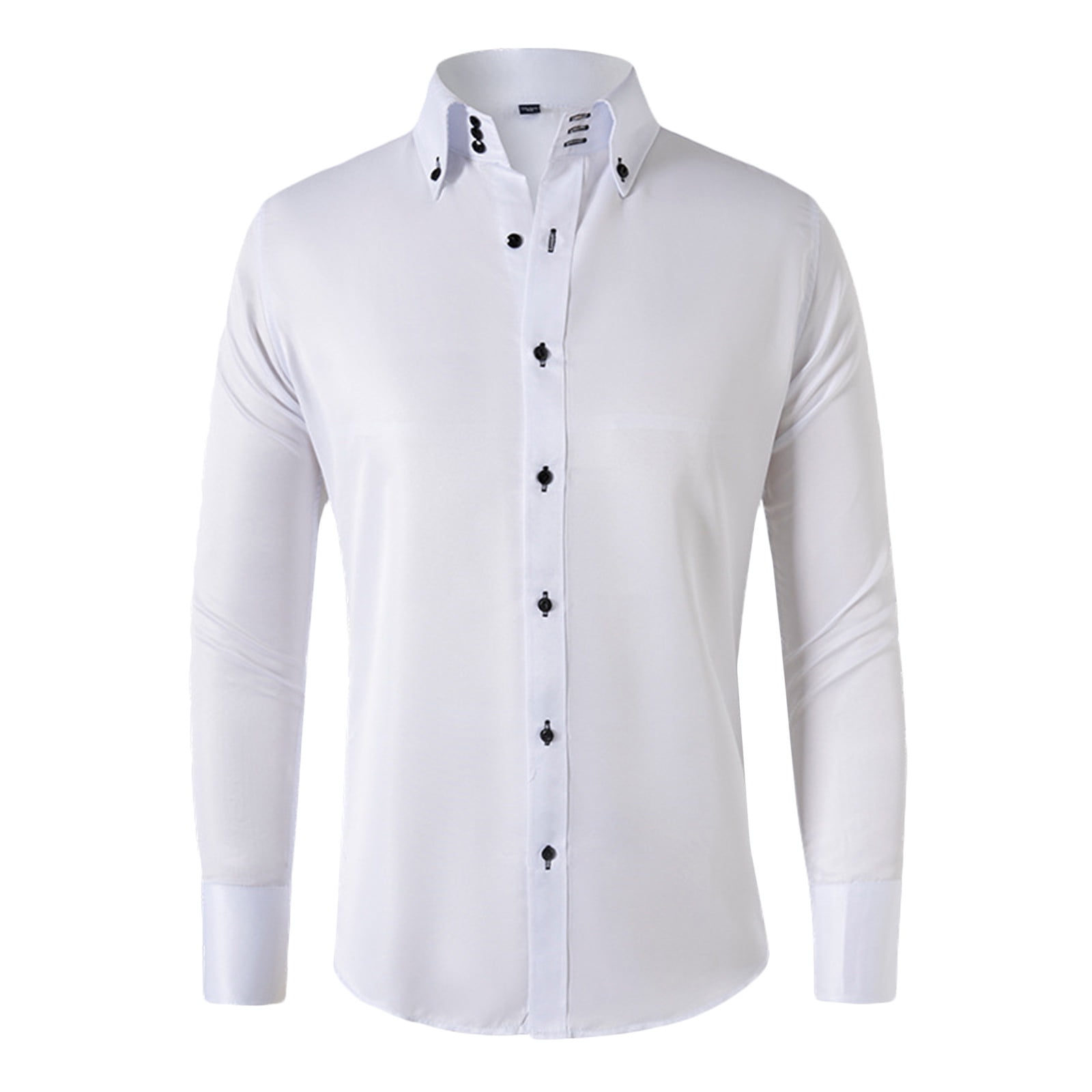 Click here for Rxirucgd Mens Fashion Casual Solid Tops Turndown C... prices