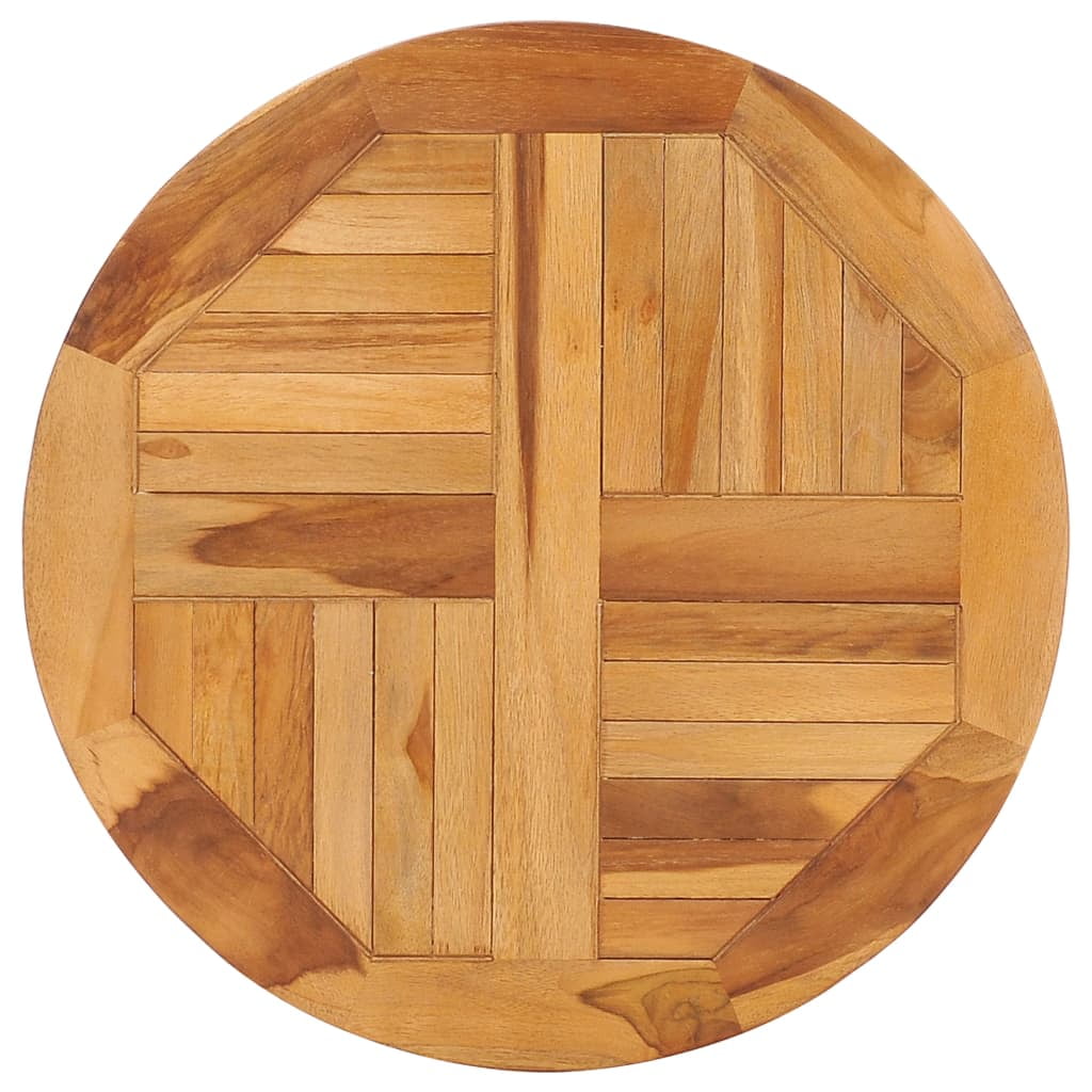 vidaXL Rotating Table Disk Solid Teak Wood - Walmart.com