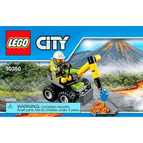 Lego 30350 Volcano Jackhammer (Exclusive Polybag) - Walmart.com