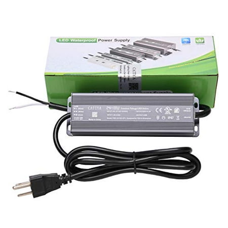 CATIYA 24V 100W LED Driver Transformer, IP67 Waterproof Constant ...