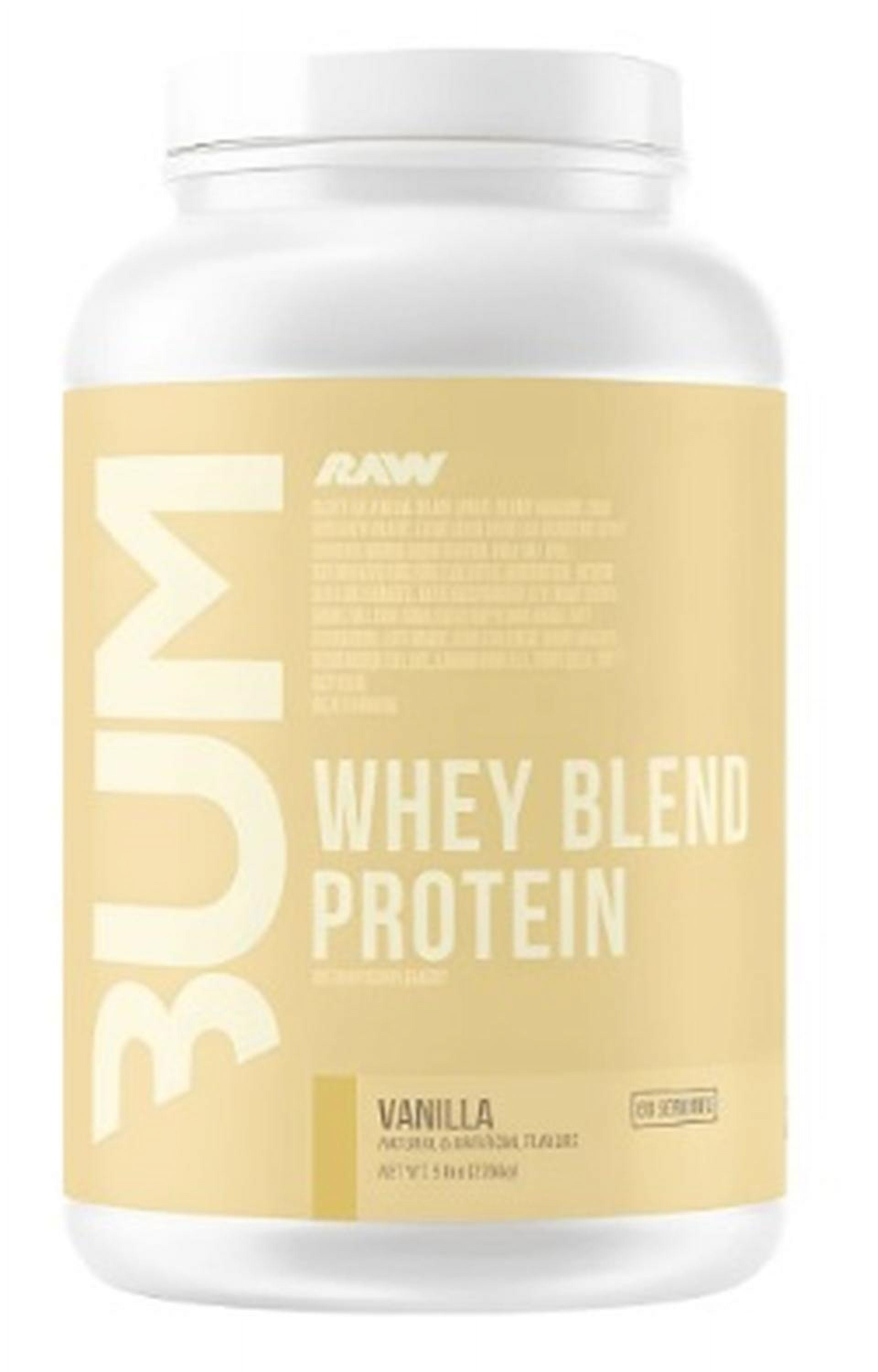 Proteína RAW CBUM WHEY BLEND PROTEIN 5 lb blanco RAW | Bodega Aurrera en línea