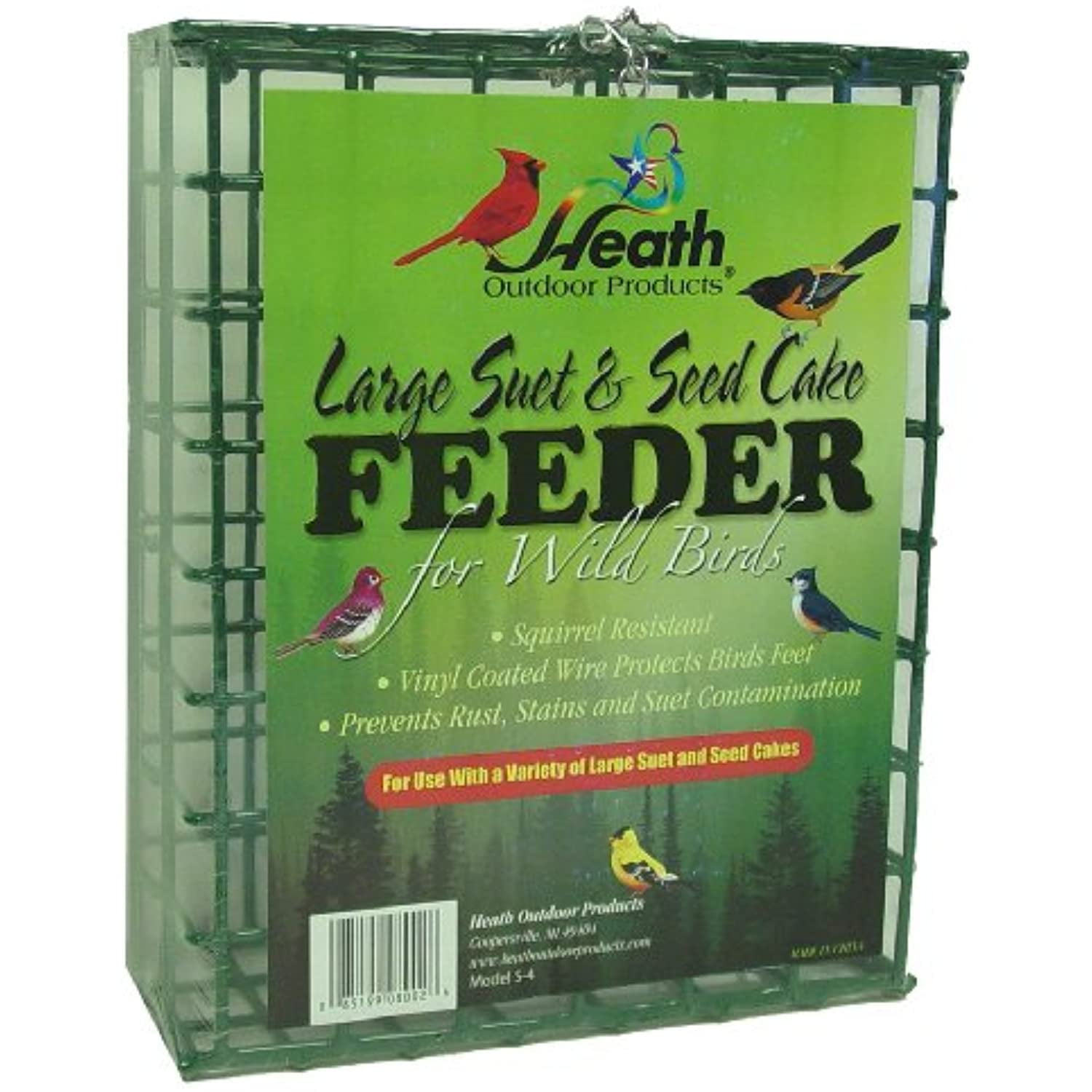 Click here for Heath Outdoor Products S-4 Large Suet And Seed Cak... prices