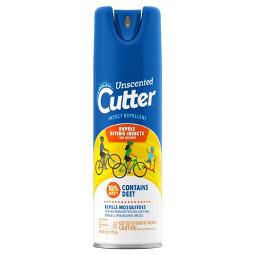 Cutter Natural Insect Repellent, DEET- Free Pump Spray, 6-Ounce ...