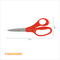 Fiskars Student Scissors, 7", Pointed, School Supplies for Kids 12 ...
