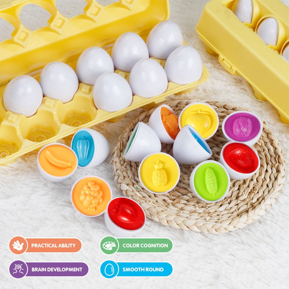 Click here for Generic 12pcs Baby Egg Toy Sensory Development Mat... prices
