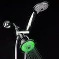 Luminex LED Handheld Shower Combo with Air Jet Turbo Pressure Boost ...