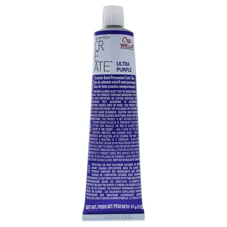 Wella - Color Fresh Create Semi-Permanent Color - Ultra Purple by Wella ...