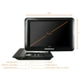 Trexonic 15.4" Portable DVD Player with TFT-LCD Screen and USB/SD/AV ...