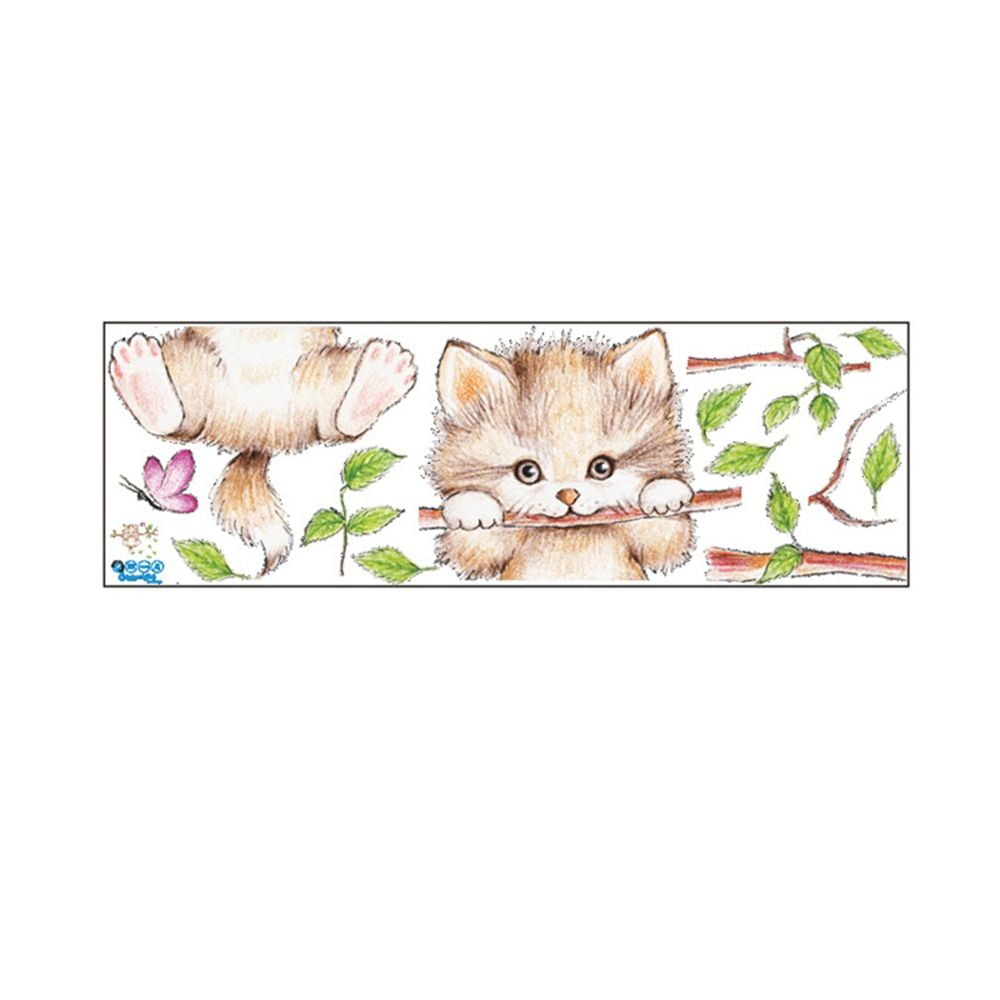 Cartoon Removable Animals Bedroom Decoration for Kids Room Background ...