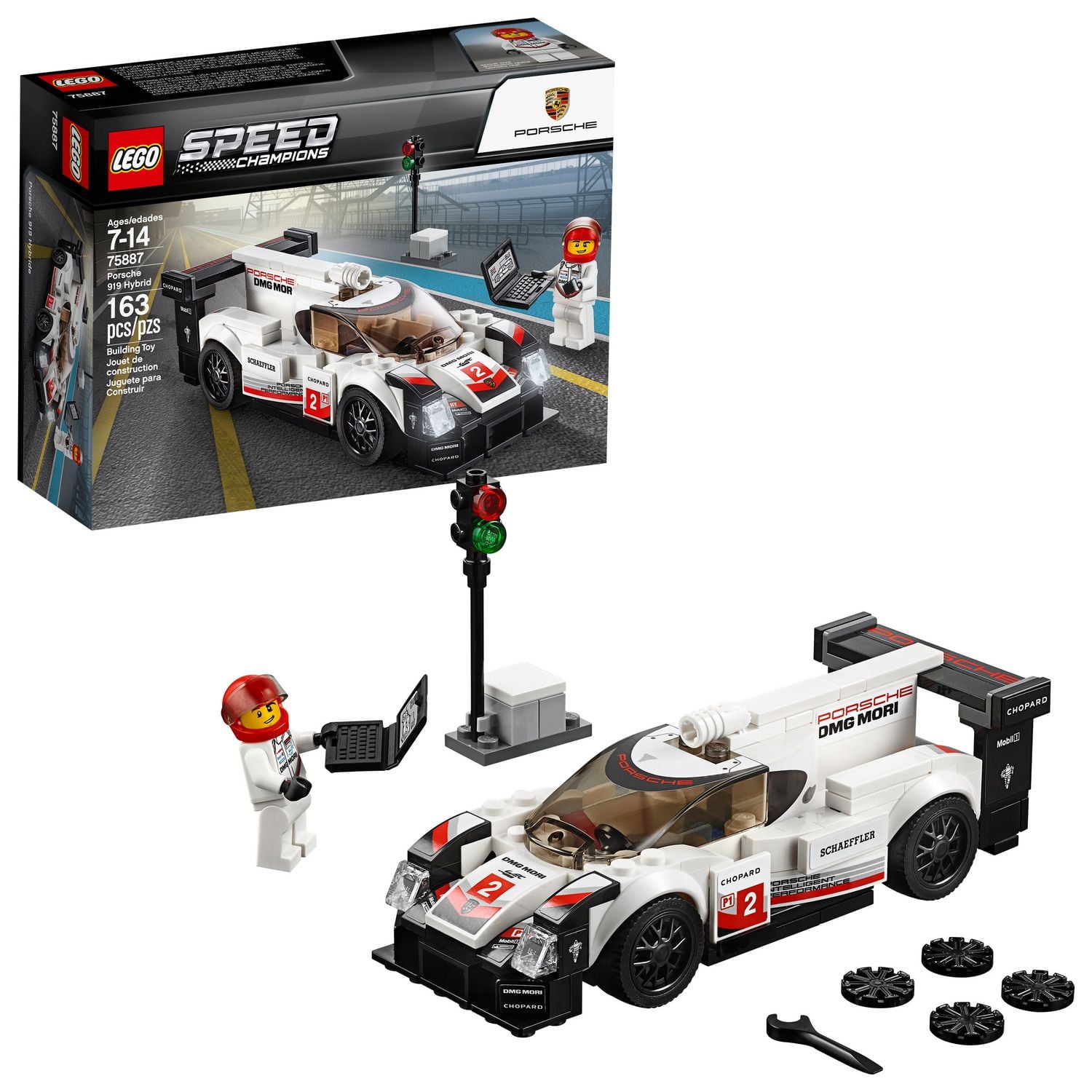 Click here for Lego Speed Champions - Porsche 919 Hybrid (75887) prices