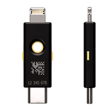 Yubico - YubiKey 5Ci - Multi-factor authentication (MFA) security key ...