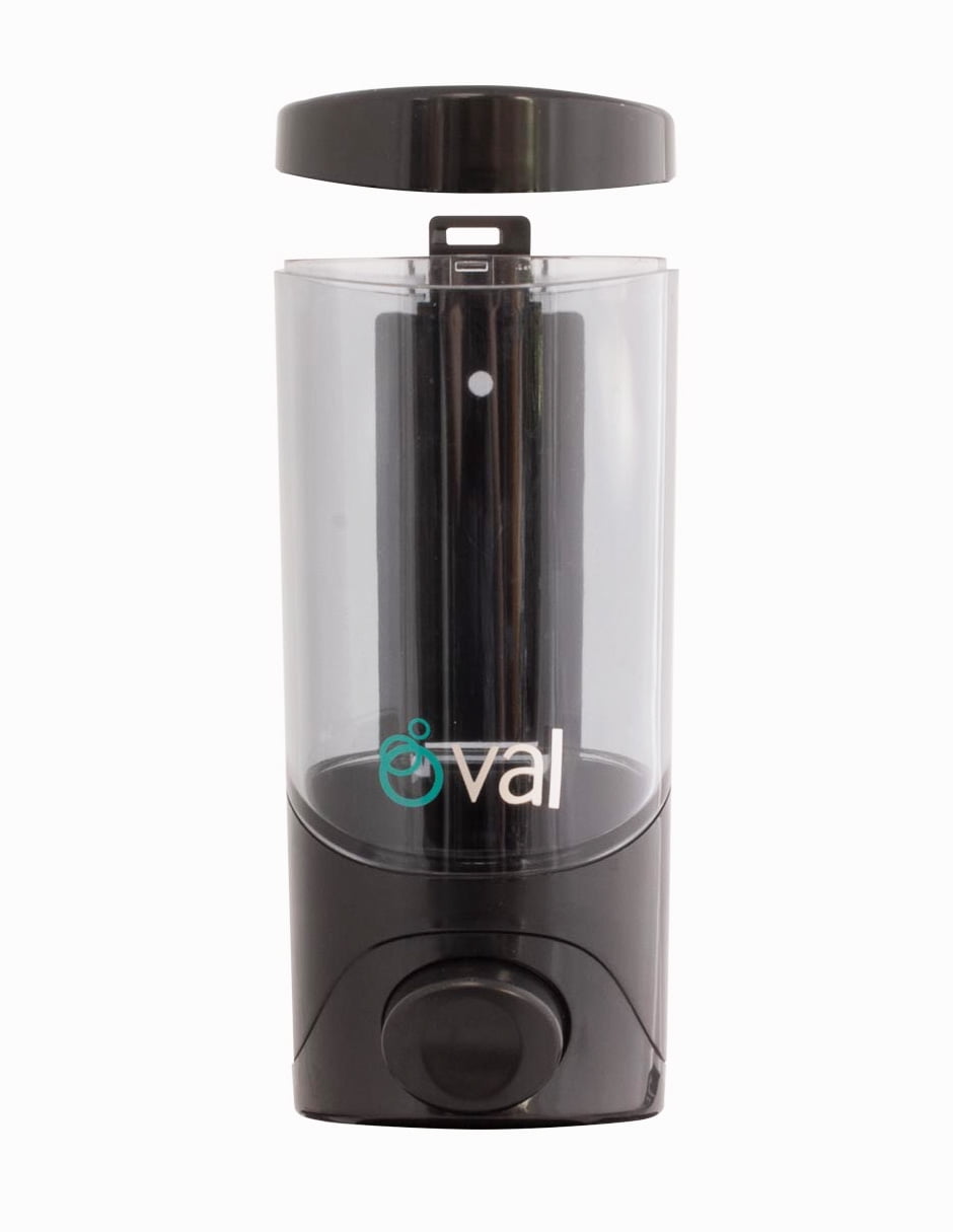 Jabonera De Uso Rudo Oval Humo Con Negro, 500 ml Oval DV058 | Bodega ...