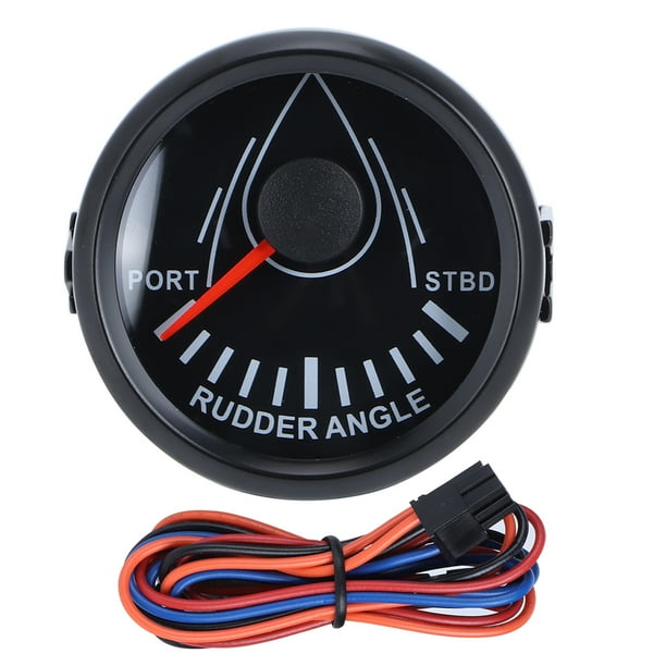 Rudder Angle Meter,52mm Universal Boat Rudder Boat Rudder Angle ...