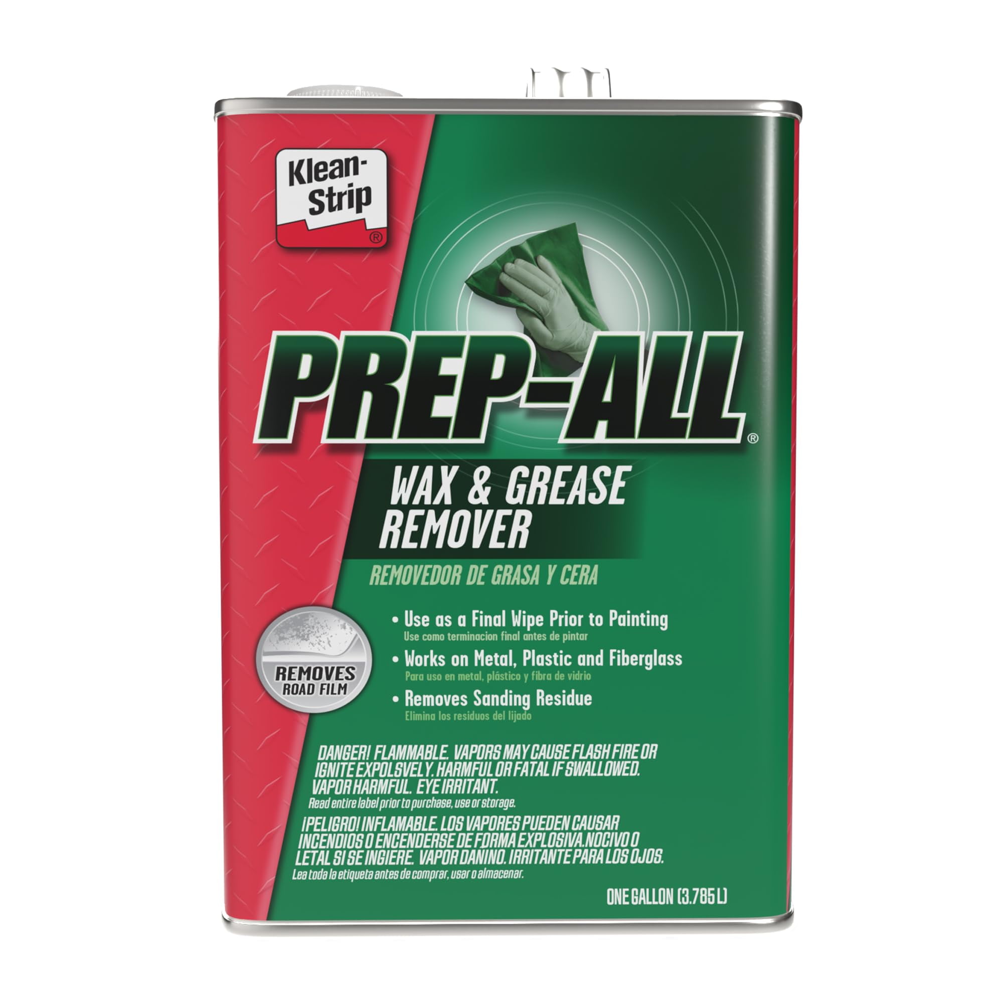 KLEAN-STRIP Prep-All Wax and Grease Remover, Multi-Surface Paint Prep ...