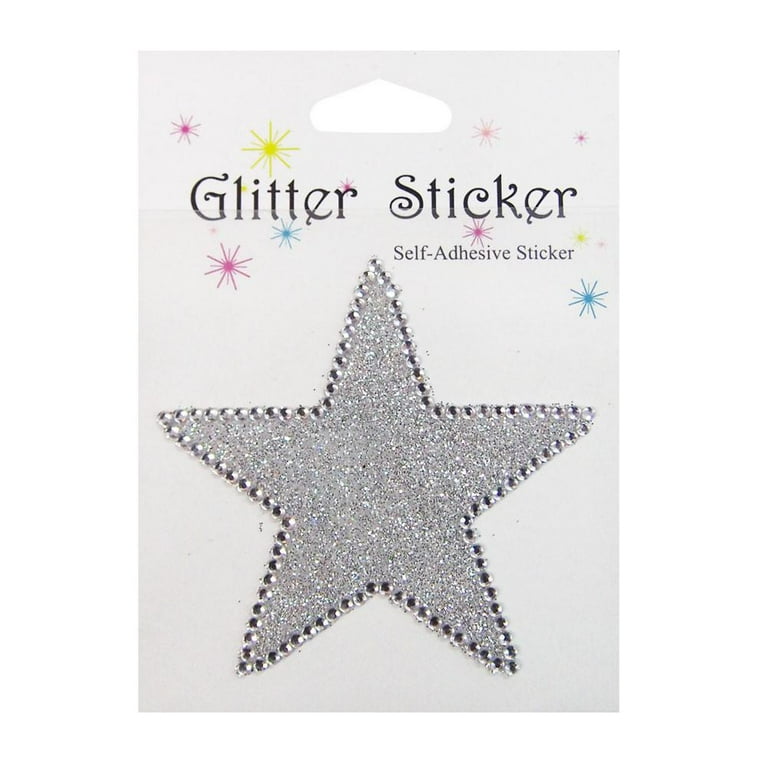 Glitter Star Stickers