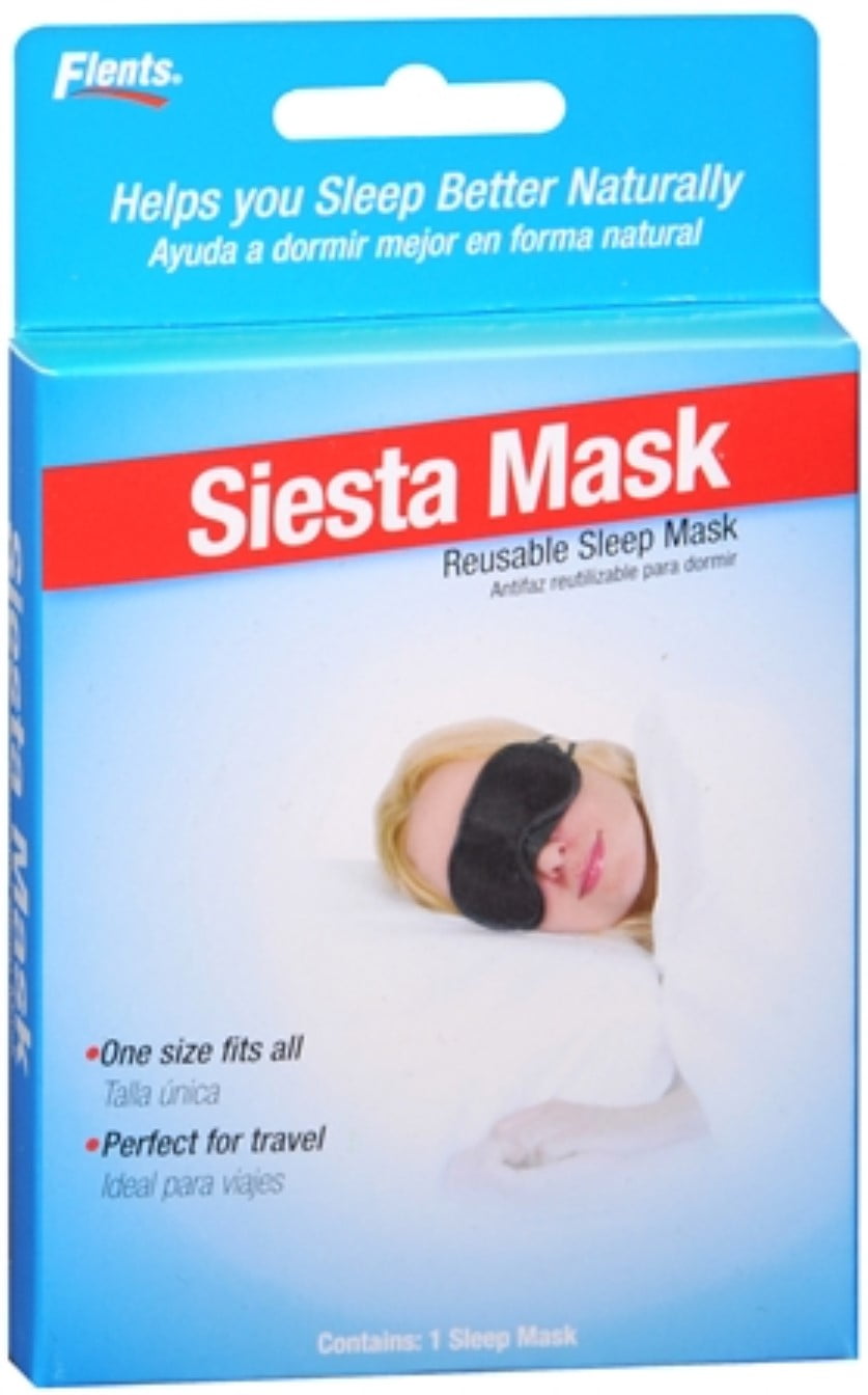 Flents Siesta Mask Reusable Sleep Mask #404 1 Each (Pack of 2 ...