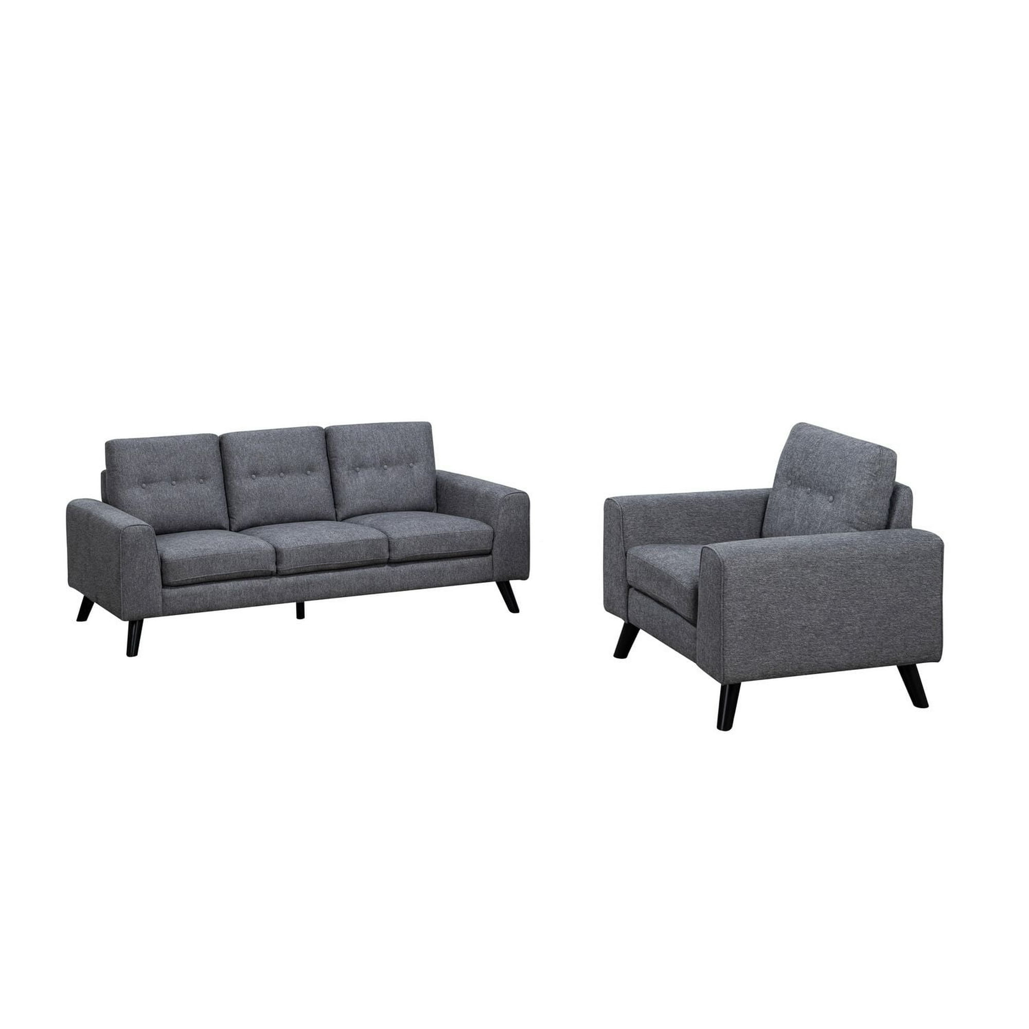 Click here for Topline Home Furnishings 2-Piece Chenille Sofa & C... prices