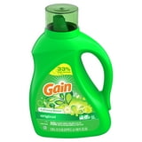 Gain Original, 64 Loads Liquid Laundry Detergent, 100 Fl Oz - Walmart.com