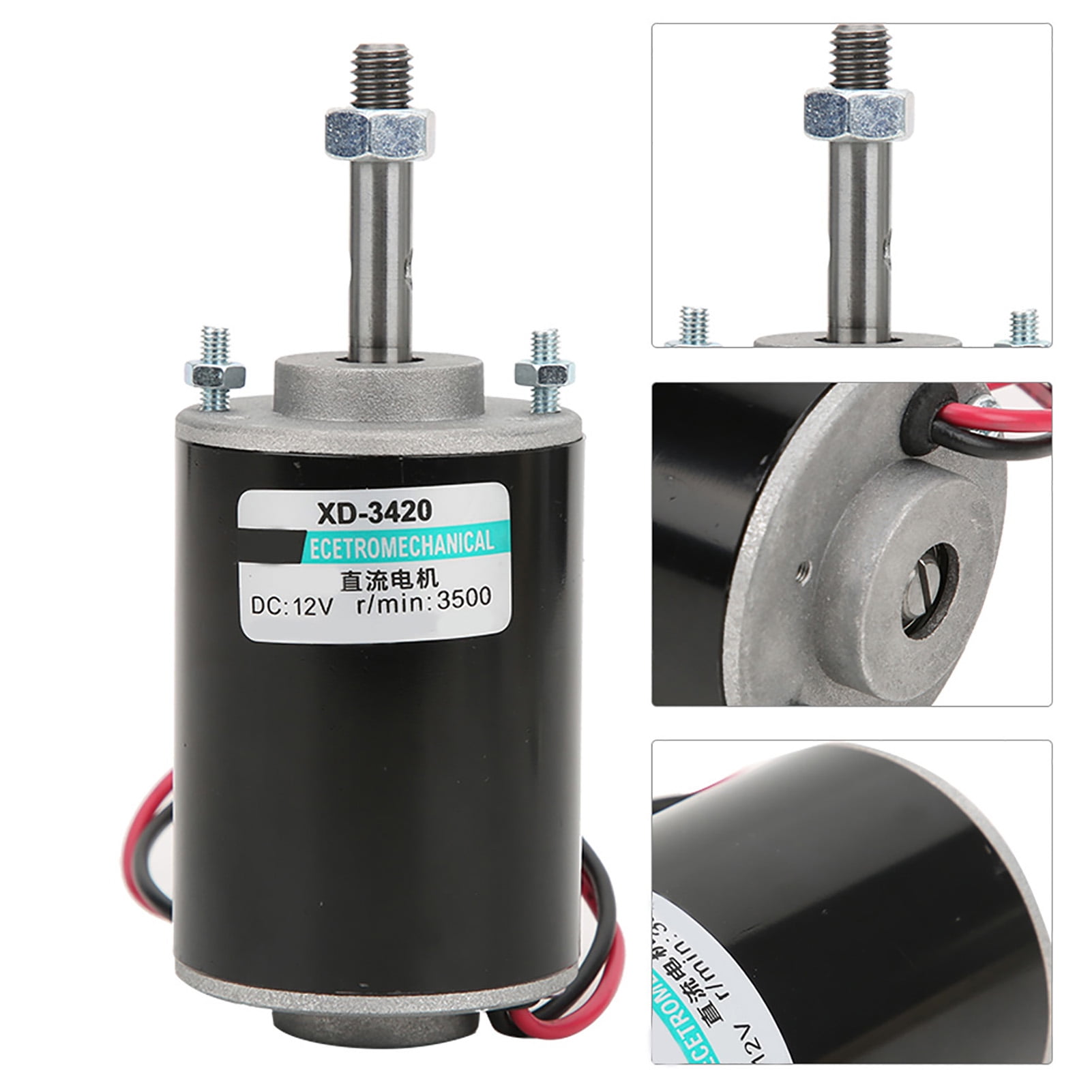 Motor de CC de 12V, 24V, Eléctrico, 12, 24V, 30W, Alta Velocidad, CW ...