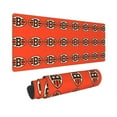Browns Gaming Mouse Mat Football Team Logo Background Pattern Large ...