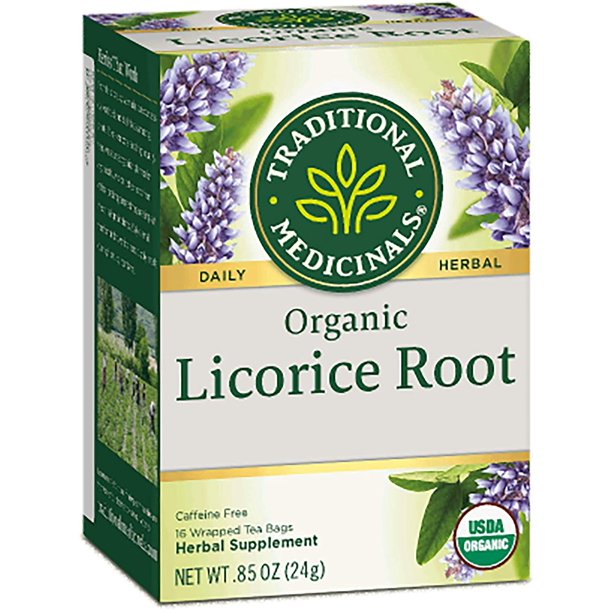 Traditional Medicinals Licorice Root Herbal Tea Organic, 16 CT (Pack ...