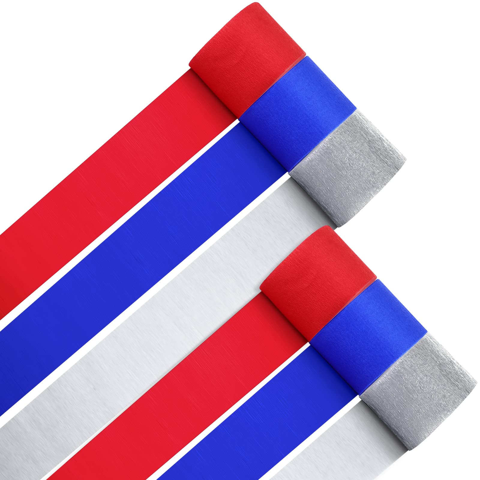 Red White And Blue Streamers
