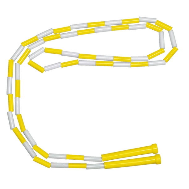 Sportime Jump Rope with Plastic Links, 8 Feet, Yellow - Walmart.com ...