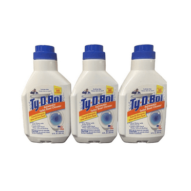 Ty-D-Bol Ultra Hard Water Flush Toilet Cleaner, Bathroom Tank & Bowl ...