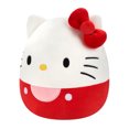 Squishmallows Original Sanrio 8 inch Hello Kitty in Red Overalls ...