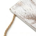 Cousin DIY White Wash Wood Plank Sign with Jute Twine Hanging Cord ...