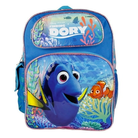 Backpack - Disney - Finding Dory Happy Face 16" School Bag New 680381 ...