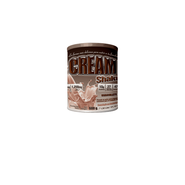 Cream Shake 600 G Suplemento En Polvo Infantil Familiar Sabor Chocolate ...
