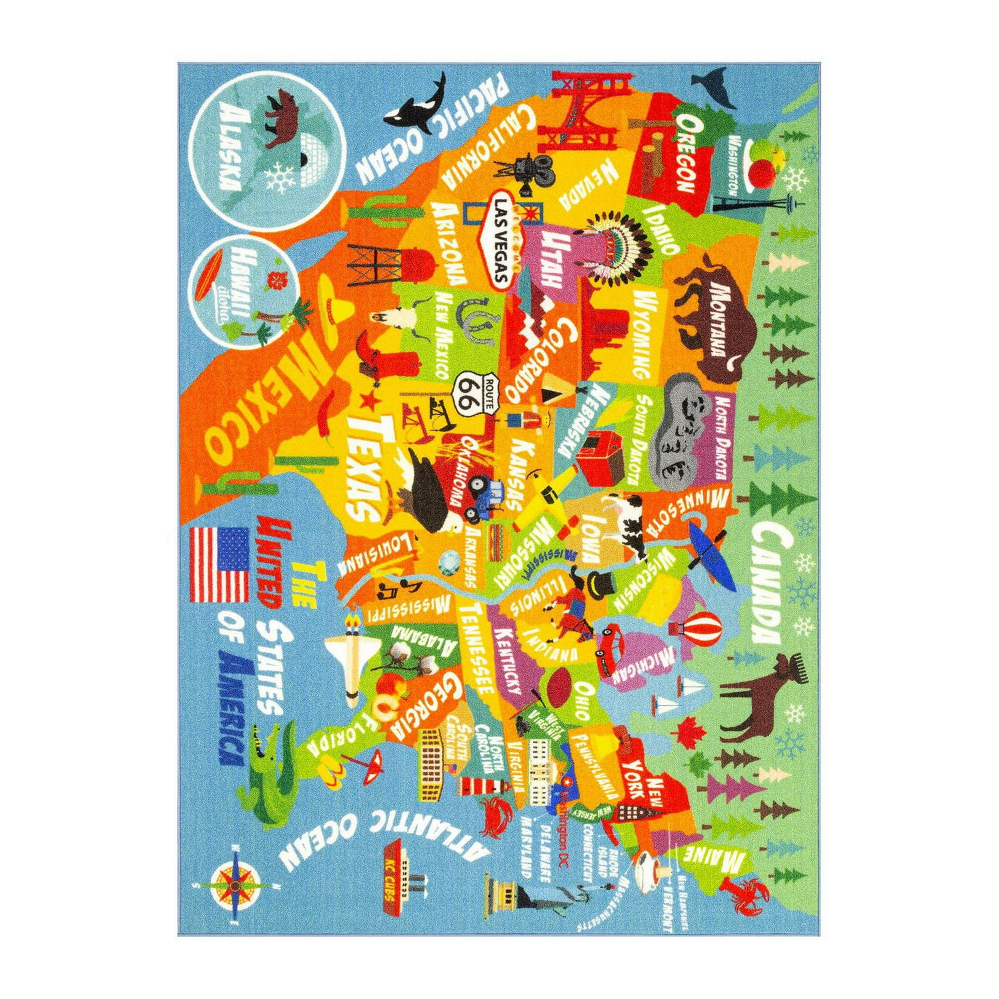 Click here for Kc Cubs Playtime Collection Usa United States Map... prices