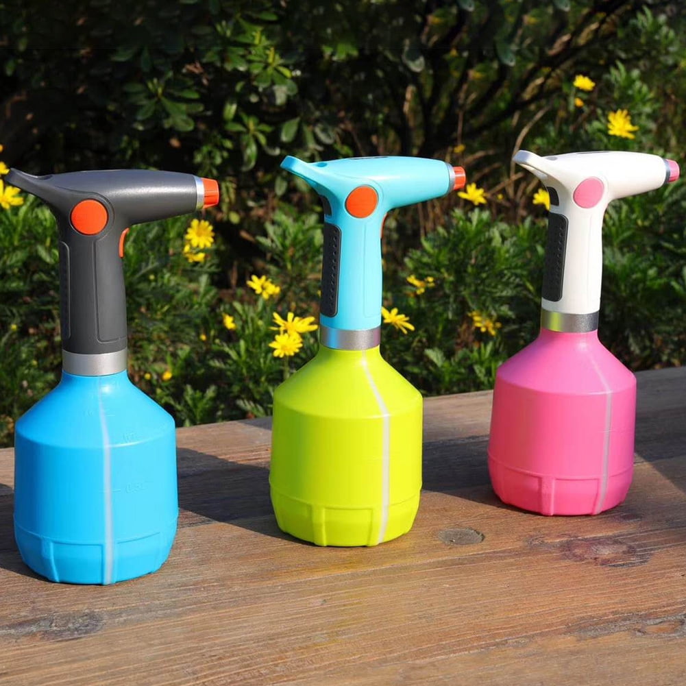 Flmtop Electric Watering Can Indoor Outdoor Plants Flower Spray Bottle ...